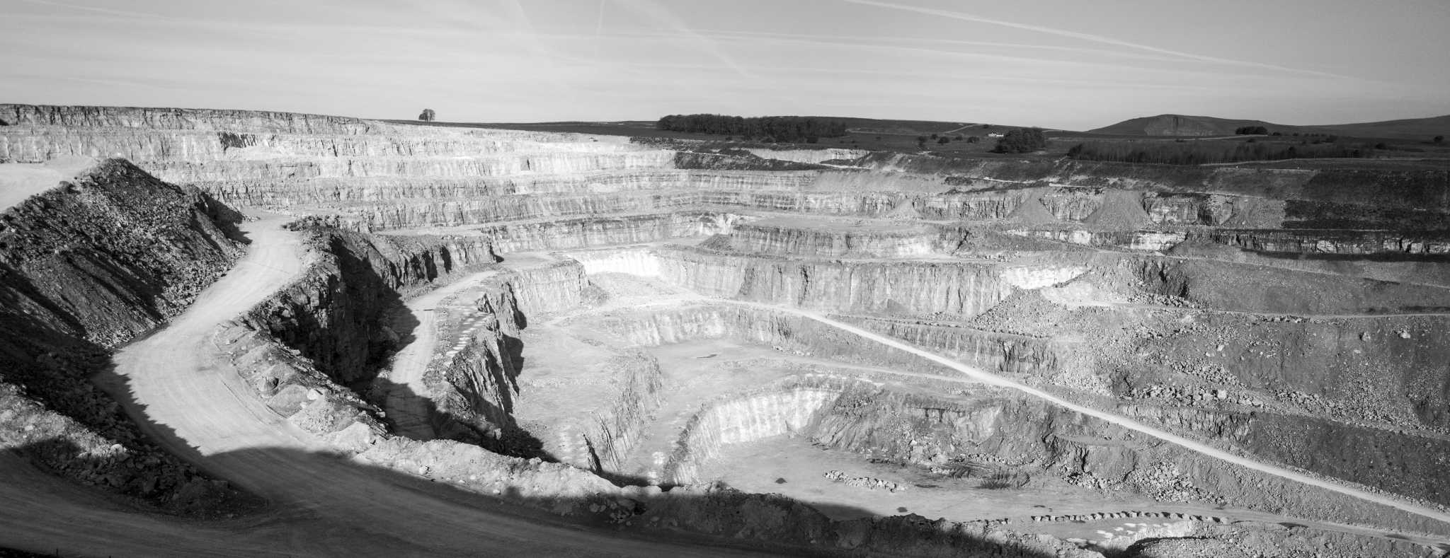 Hope Cement Works: large-scale landscaping - Nether Moor Images